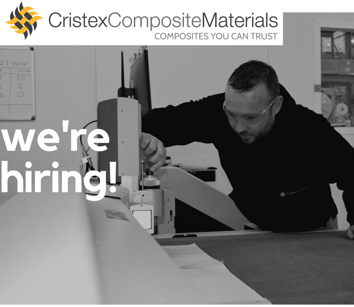 Job Vacancy - Kitting Technician - Cristex Composite Composite Materials